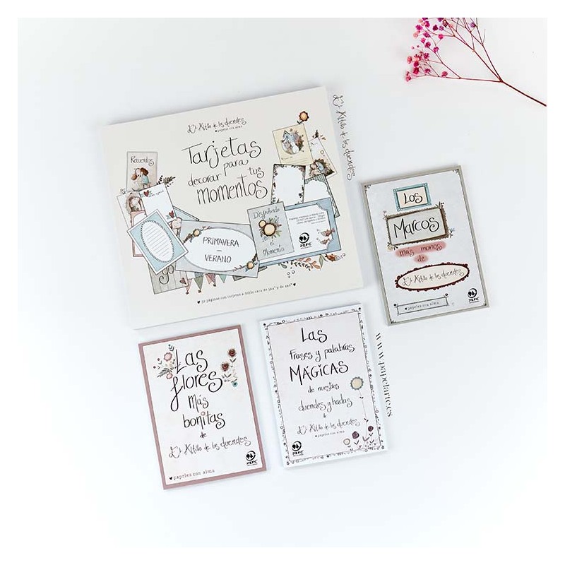 Bloc de recortables de flores